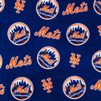 MLB New York Mets Fleece Fabric | Hobby Lobby | 954776